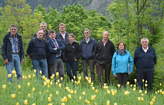 Von links: Edwin Zeiter, Guiseppe Colombo, Ivano De Negri, Stefano ...