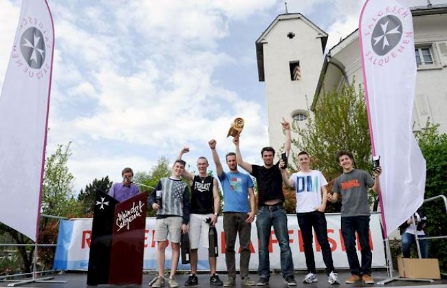 Das Siegerfoto der Barrique-Champs: 1. Messerli Eins (Daniel Messerli ...