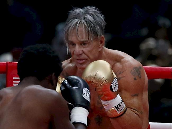 Schauspieler Mickey Rourke mit 62 im Ring siegreich | 1815.ch