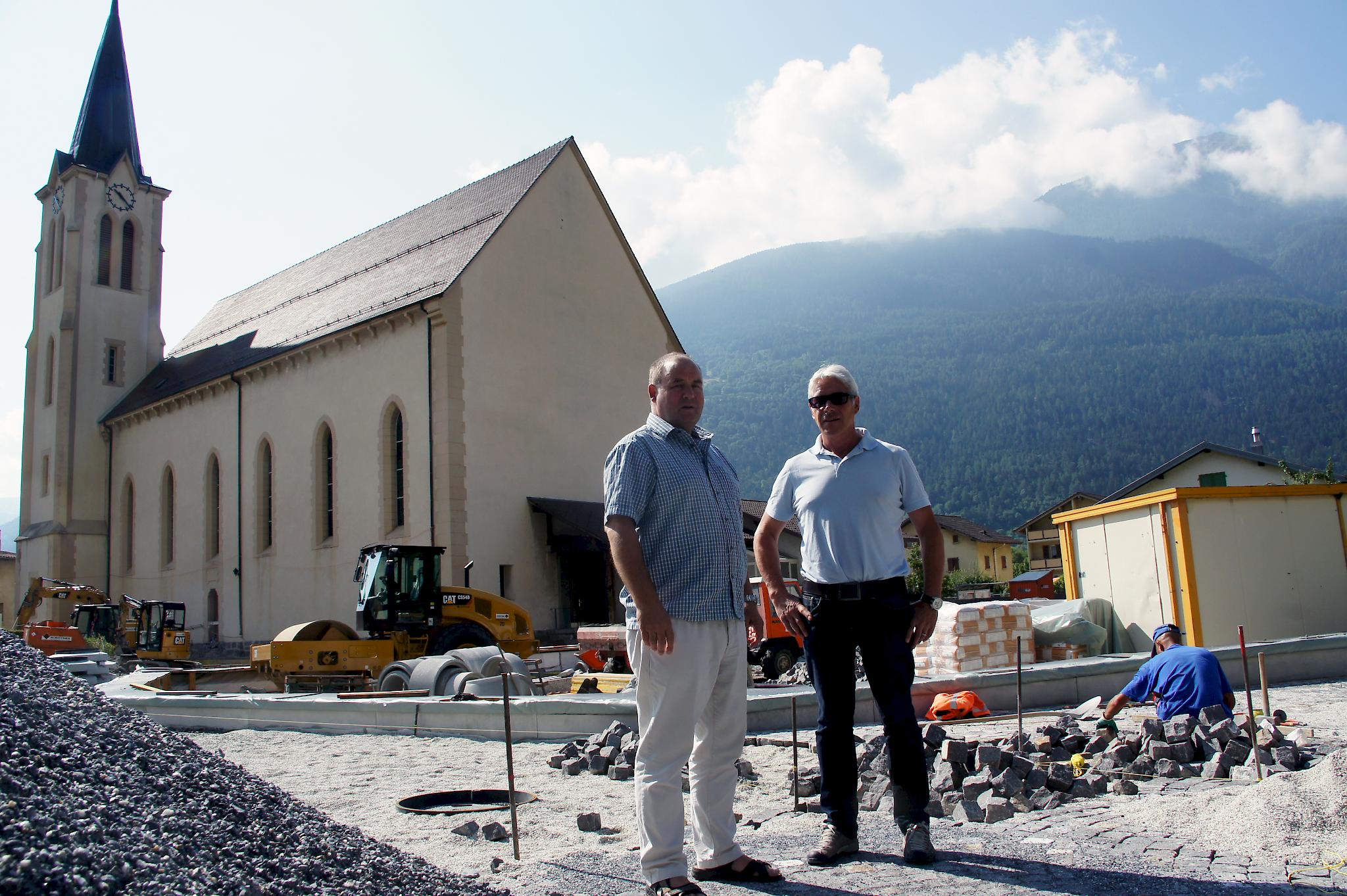 Neue Strassen im alten Gampel | 1815.ch