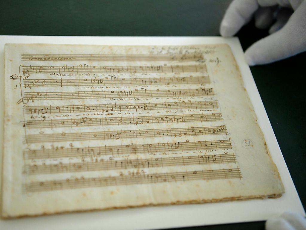 Neu erworbenes Mozart-Autograph wird in Salzburg ausgestellt | 1815.ch