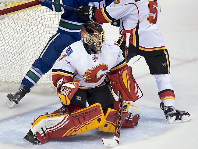 Jonas Hiller bei Calgarys Sieg überzeugend | 1815.ch
