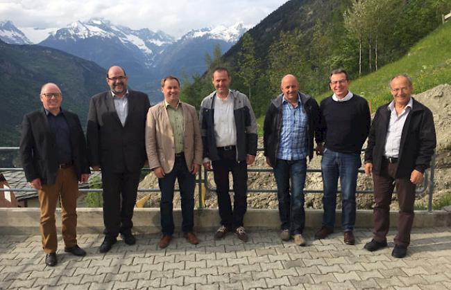 Verwaltungsrat und Geschäftsführung der EDSR, von links: Beat ...