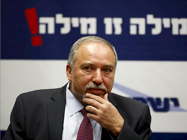Lieberman in Israels Parlament als Verteidigungsminister vereidigt ...