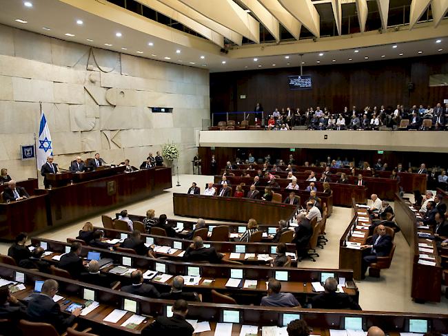 Israels Parlament billigt Gesetz zu Ausschluss von Abgeordneten | 1815.ch