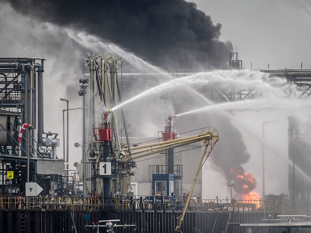 Feuer in BASF-Werk in Ludwigshafen ist unter Kontrolle | 1815.ch