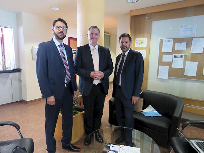 Erste Sitzung «extra muros» in Leukerbad | 1815.ch