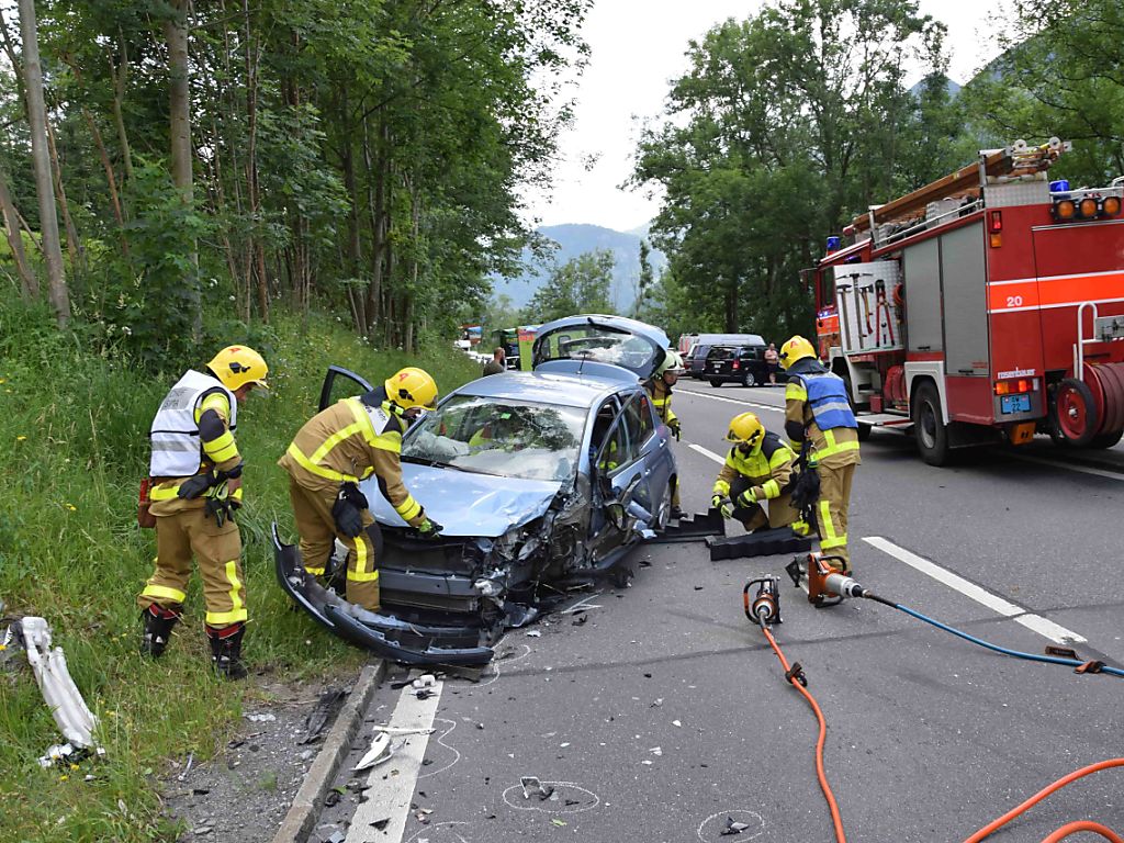 Sechs Verletzte bei Autounfall am Brünigpass | 1815.ch