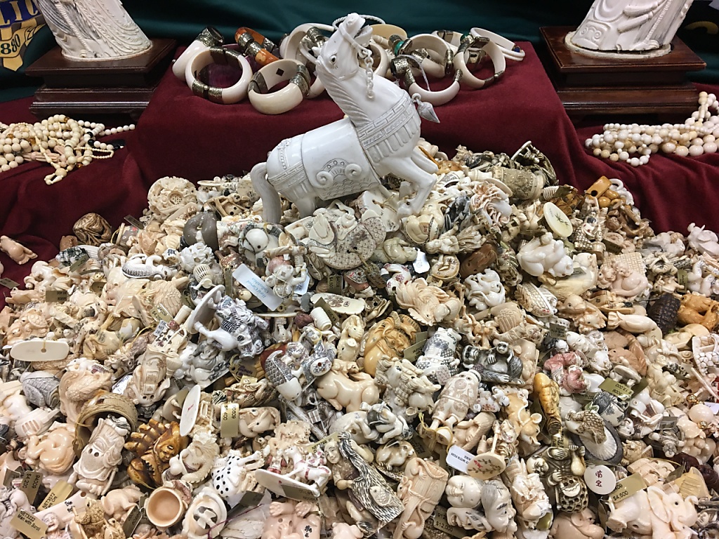 Elfenbein im Wert von zwei Millionen Dollar in New York zerstört | 1815.ch