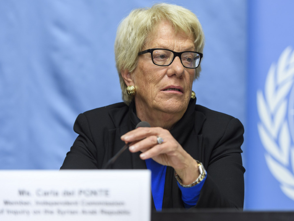Carla del Ponte verlässt UNO-Untersuchungskommission zu Syrien | 1815.ch