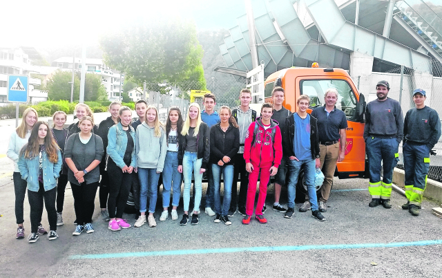 Schulen von Naters räumen auf | 1815.ch