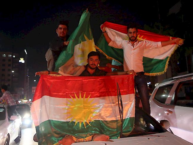 Kurden sprechen sich mit grosser Mehrheit für Unabhängigkeit aus | 1815.ch