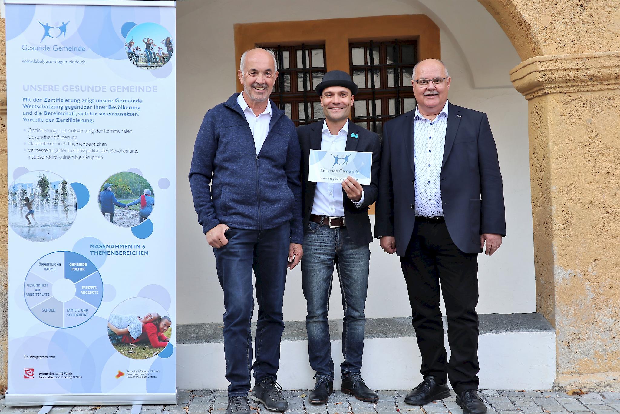 Visp erhält Label «Gesunde Gemeinde» zum dritten Mal | 1815.ch