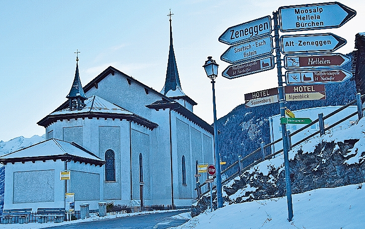 Zeneggen: Zonenplan nächstes Jahr | 1815.ch
